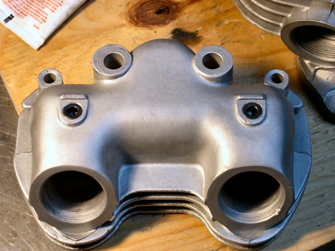 Sean's Bonny Motor Rebuild - VII - Head & Rocker Boxes Build